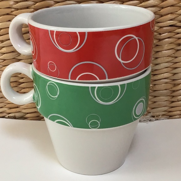 Avon | Kitchen | Avon Expressions Stackable Coffee Mug Set | Poshmark